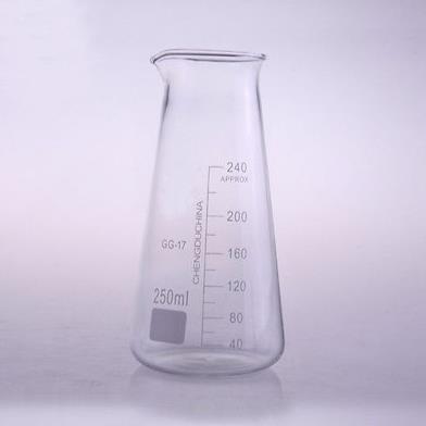 250ml Conical Glass Beaker with spout