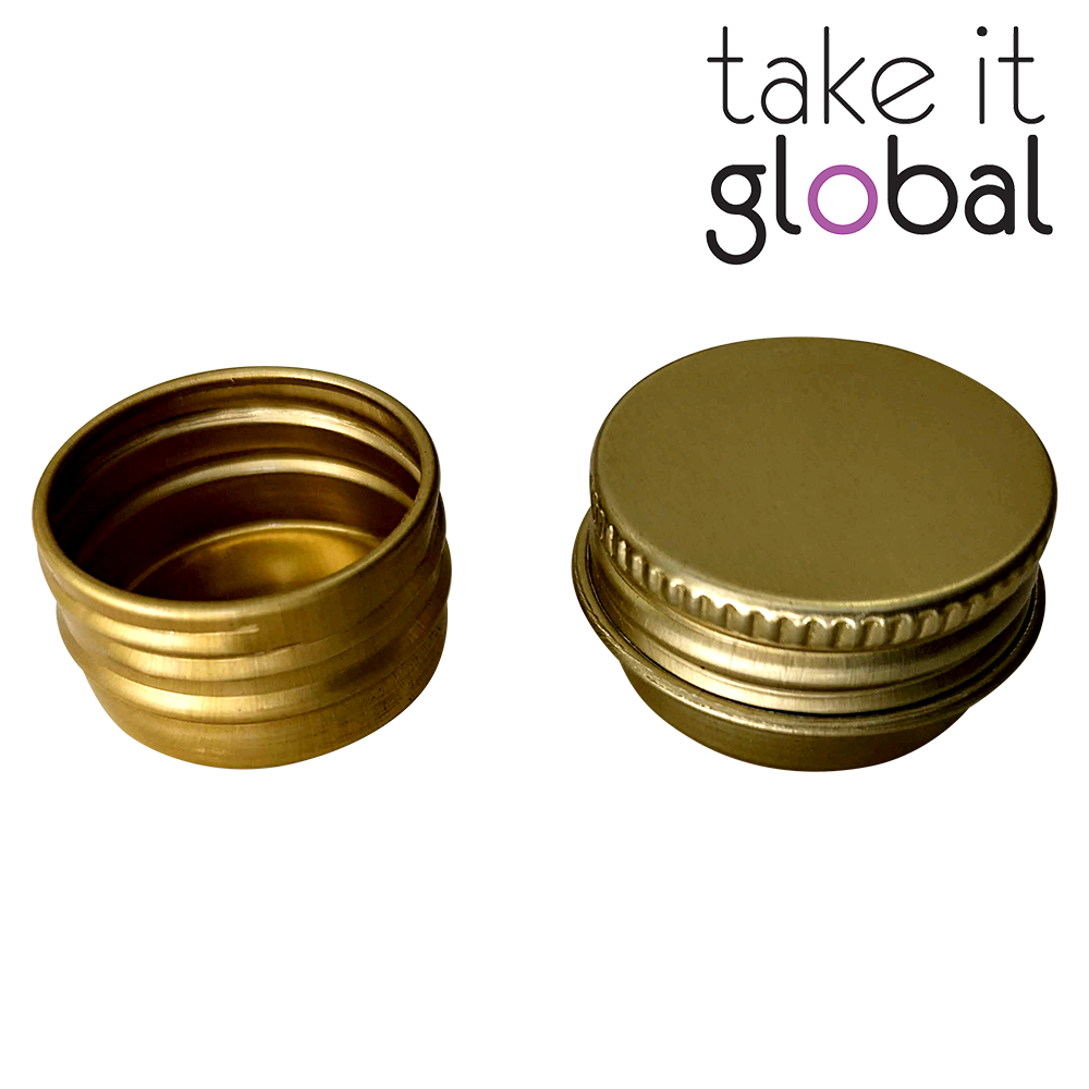 Aluminium Jar Round Screw Top