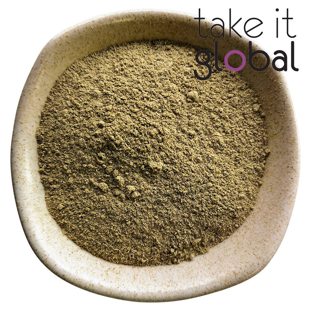 Eryngium Foetidum Powder / Serbuk Jemuju / Lemuju 刺芫荽/刺芹